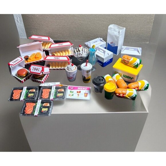 Zuru | Toys | Lot Of 27 Zuru Mini Brands Foodie Fast Food Mixed Toys ...